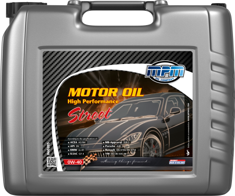 06000S • Motor Oil 0W-40 High Performance Street | Producten | MPM Oil